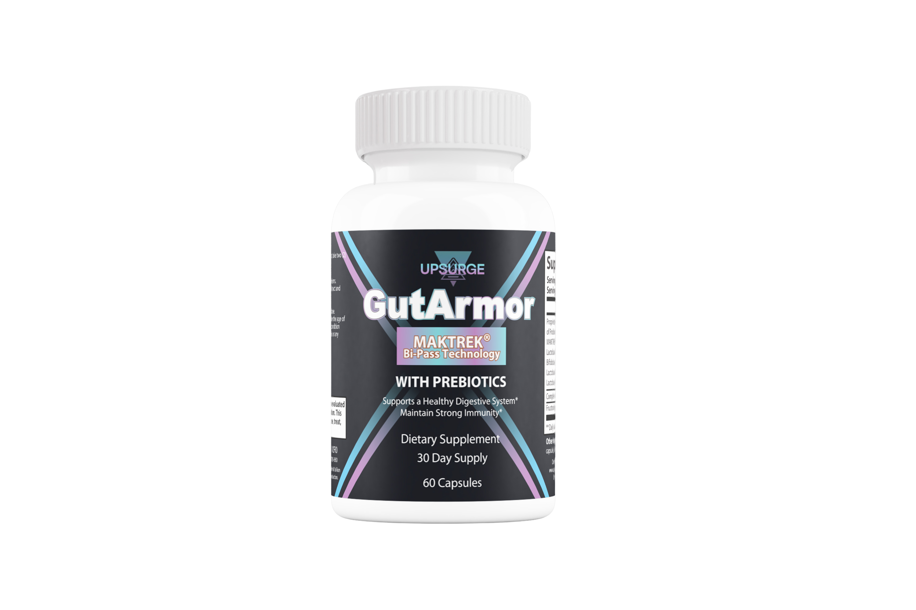 GutArmor – 60 Billion CFU Probiotic Gut Support – UpSurge Supps